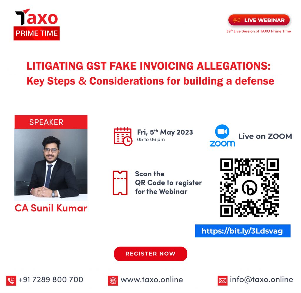 39th Session of TAXO Prime Time - TaxO