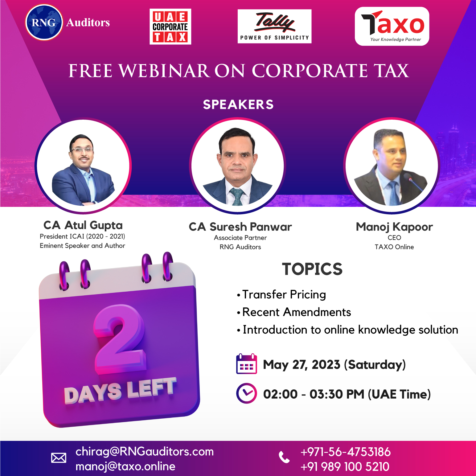 Workshops - TaxO