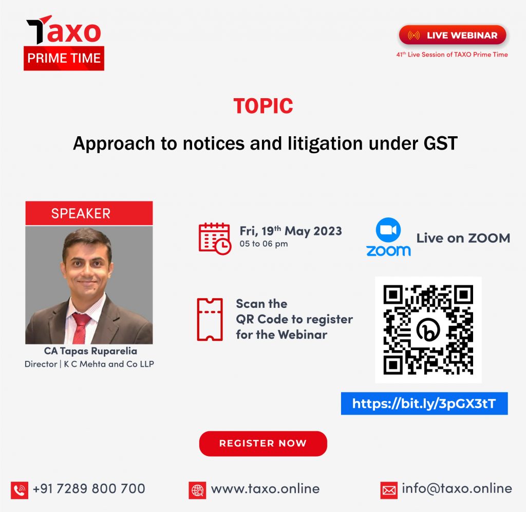 41st Session of TAXO Prime Time - TaxO