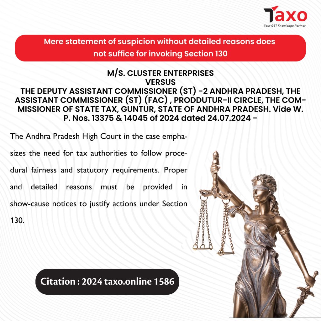 Mere statement of suspicion without detailed reasons does not suffice ...